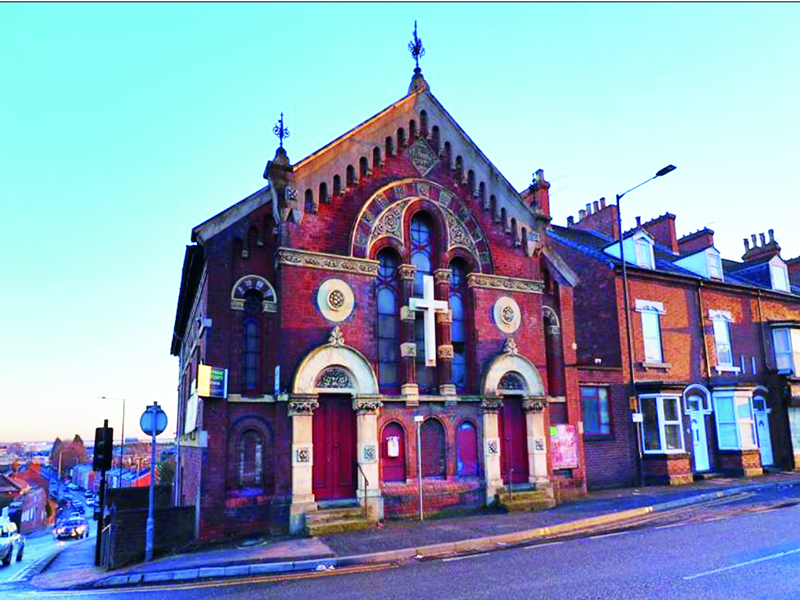 An ‘exuberant’ Grade II former Methodist church in Doncaster, ready for ...