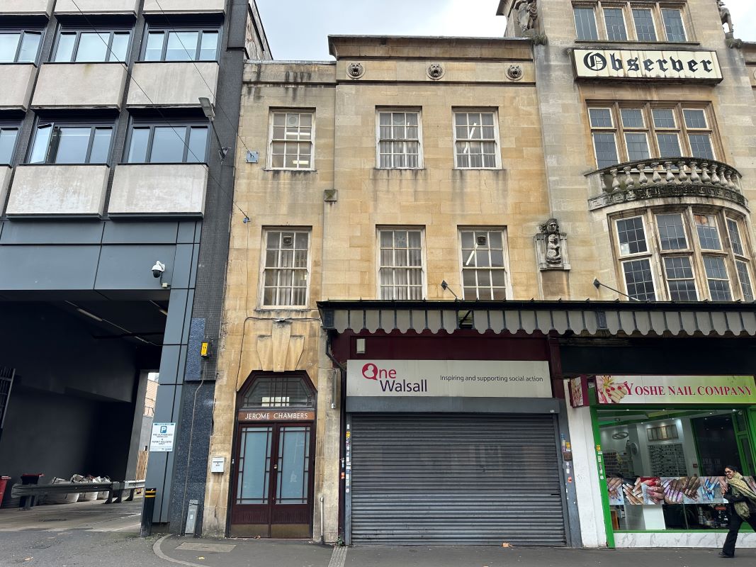 Art Deco Walsall Town Centre Office Building Listed at £90k in Bond ...